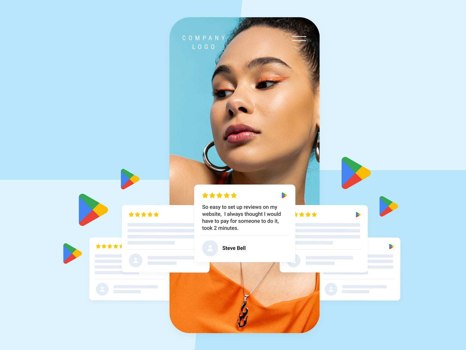 Google Play Review Widget - Trustmary