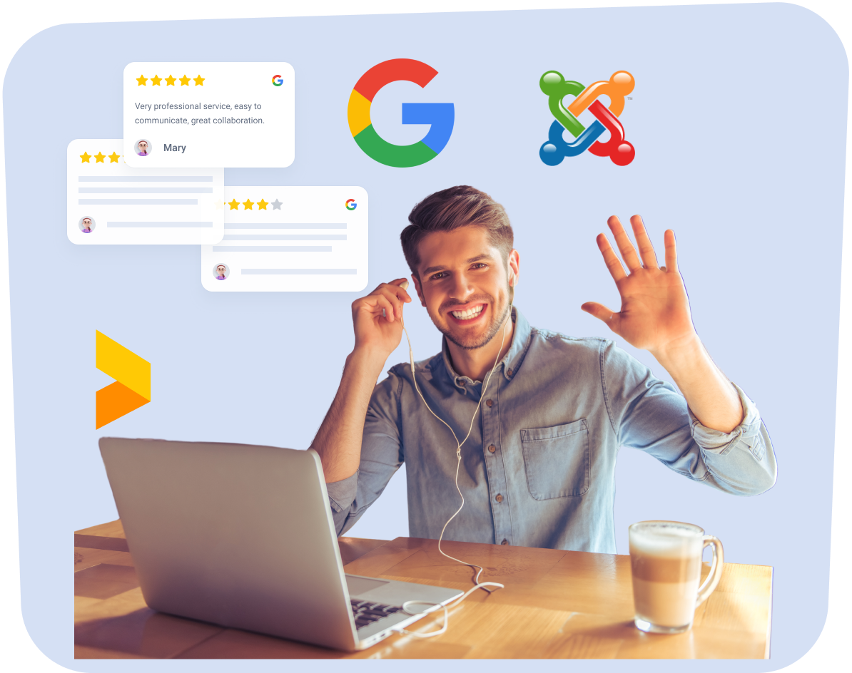 How to Add Google Reviews to Joomla - Trustmary